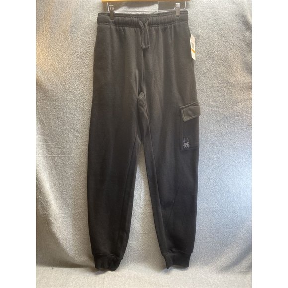 Spyder | Pants | Spyder Men S Black Sweat Pant Elastic Waist Pull ...